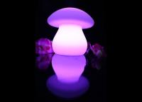 China Waterproof LED Illuminated Furniture RGB Color Changing Led Mushroom Table Lamp for sale