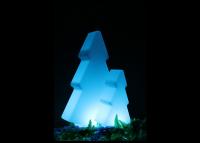 China Outdoor Led Light Up Furniture Decorative Plastic Led Tree  2-4 Mm Thickness for sale