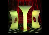 China PE LED Illuminated Furniture Counter Led Bar Table IR Remote Control for sale