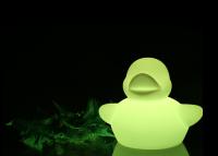 China Waterproof Led Glow In The Dark Ducks 16 Kinds Color Changed For Party Decoration for sale