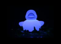 China Waterproof Led Glow In The Dark Ducks 16 Kinds Color Changed For Party Decoration for sale