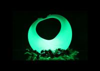 China Glowing Holiday LED Illuminated Furniture Led Decoration Table Lamp With Rechargeable Battery for sale
