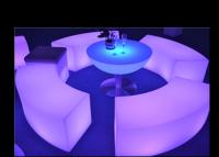China Commercial Led Table And Chairs Light Up Patio Furniture IP54 2-4 Mm Thickness for sale