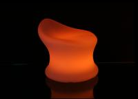 China High Back Light Up Outdoor Chairs Party Plastic Glowing Outdoor Chairs for sale