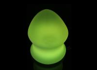 China High Back Light Up Outdoor Chairs Party Plastic Glowing Outdoor Chairs for sale