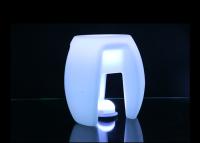 China Outdoor Colorful LED Illuminated Furniture Led Triangular Stool 80000h Life Time for sale