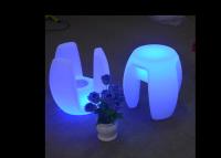 China Outdoor Colorful LED Illuminated Furniture Led Triangular Stool 80000h Life Time for sale