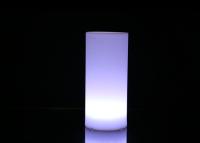 China Cylindrical  LED Illuminated Furniture Coffee Cylindrical LED Night Light for sale