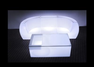 China Flashing LED Illuminated Furniture Glowing Light Up Sofa Lightweight For Home for sale