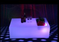 China Flashing LED Illuminated Furniture Glowing Light Up Sofa Lightweight For Home for sale