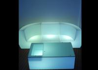 China Flashing LED Illuminated Furniture Glowing Light Up Sofa Lightweight For Home for sale