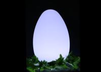 China Battery Operated Led Outdoor Furniture Egg Shaped 26×29cm Adjustable Brightness for sale