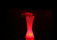 China Plastic Wireless Glow In The Dark Flower Pots Elegant  Desigh For Nightclub for sale