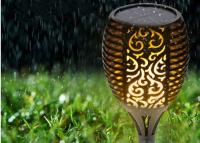 China Lawn Exterior LED Landscape Lighting Waterproof Solar Powered Garden Lights for sale