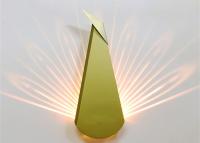 China Staircase Aisle LED Peacock Wall Lamp , Fancy Wall Lights For Bedroom for sale