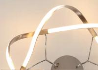 China 3d Long Strip Led Ceiling Light Fixtures Residential Gorgeous Decoration for sale