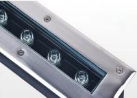China Linear Recessed In Ground Led Driveway Lights Stainless Steel Housing Easy Installation for sale