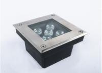 China Square In Ground Lighting Led Rectangle Stainless Steel Underground Garden Lights for sale