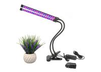China Two Stage Hydroponic Led Grow Lights 36 Leds Adjustable 360 Degree 8CM Width for sale