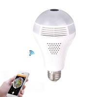 China 1.30MP 360 Panoramin Wifi Camera Light Bulb Smart Led Light Bulbs For Floor Lamps for sale