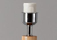 China 9W Tall Wooden Tripod Floor Lamp With Remote Floor Polished Chrome Finish for sale