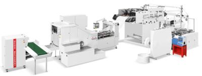 China RZFD-330T Automatic Paper Bag Machine With Twisted Handles 1200mm Roll Diameter for sale
