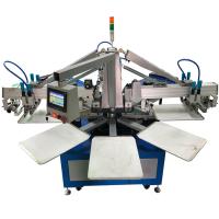 China Carousel Rotary Automatic Screen Printing Machine Equipment With 4 Color 10 Station for sale