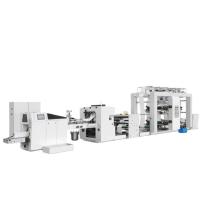 China Pointed Bottom Automatic Paper Bag Machine For Kraft French Bread Paper Bag Making for sale