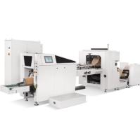 China 5kw Automatic Paper Bag Machine For Kraft French Bread Paper Bag for sale