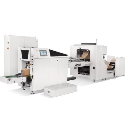 China 5kw Automatic Paper Bag Machine For Kraft French Bread Paper Bag for sale