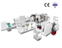 China Square Bottom Automatic Paper Bag Machine For Kraft Paper 380V 3 Phase for sale