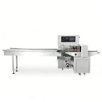 China 2.4KW Horizontal Pillow Packing Machine 304 Stainless Pillow Packaging Machine 220V for sale