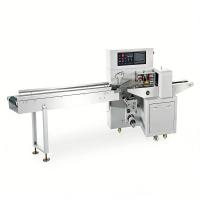 China 2.4KW Horizontal Pillow Packing Machine 304 Stainless Pillow Packaging Machine 220V for sale