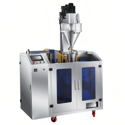 China Powder Premade Pouch Packing Machine 220V / 110V Pre Made Pouch Machine for sale