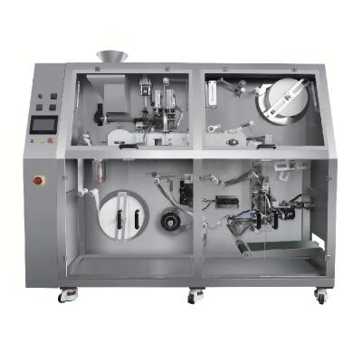 China Round Coffee Pod Packing Machine Inner Outer Coffee Bag Packing Machine 3kw for sale