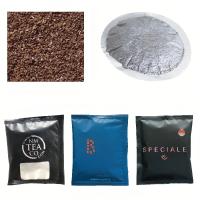 China Round Coffee Pod Packing Machine Inner Outer Coffee Bag Packing Machine 3kw for sale