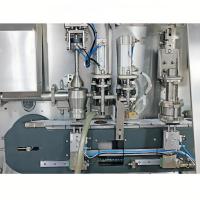 China Round Coffee Pod Packing Machine Inner Outer Coffee Bag Packing Machine 3kw for sale