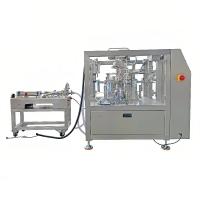 China Premade Pouch Fill And Seal Machine Liquid Sauce Premade Bag Packing Machine 5.2kw for sale