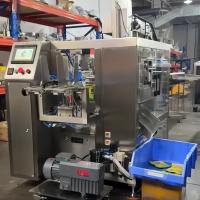 China Bucket Rotary Premade Pouch Filler 5.4kw Premade Pouch Fill And Seal Machine for sale