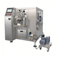 China Premade Bag Filling And Sealing Machine Granule Premade Pouch Fill And Seal Machine 5kw for sale