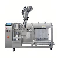 China Premade Bag Filling And Sealing Machine Vacuum Powder Rotary Premade Pouch Filling Sealing Machine 6kw for sale