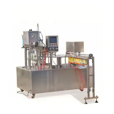 China Pouch Fill Seal Packing Machine Automatic Beverage Filling Machines 220V 50Hz for sale