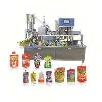 China Pouch Fill Seal Packing Machine Automatic Beverage Filling Machines 220V 50Hz for sale