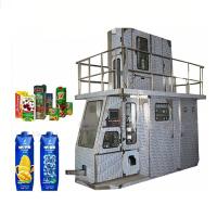 China 100ml - 500ml Aseptic Brick Carton Filling Machine High Speed Aseptic Packaging Machines for sale