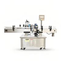 China Vertical Adhesive Labeling Machine Fully Automatic Round Bottle Labeling Machine for sale