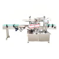 China Full Automatic Labeling Machine Vertical Double Sided Labeling Machine High Efficiency for sale