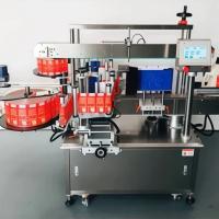 China Full Automatic Labeling Machine Vertical Double Sided Labeling Machine High Efficiency for sale