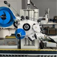 China Top And Bottom Flat Labeling Machine 500W Carton Labeling Machine Customized for sale
