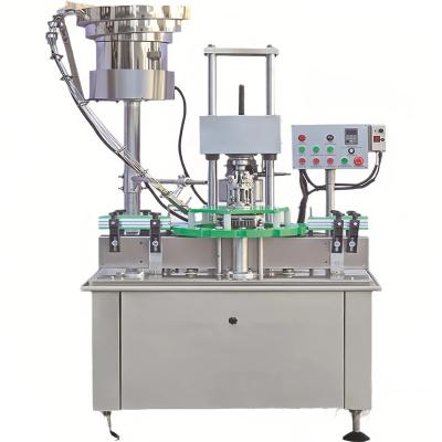 China 2000b/h Automatic Capping Machine 1.1kw Aluminium Capping Machine For Liquor And Oral Liquid Bottle for sale