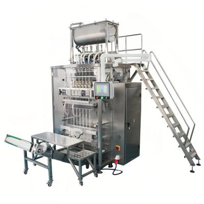 China Double Column Liquid Stick Pack Packaging Machine Automatic Powder Stick Pack Machine 9KW for sale